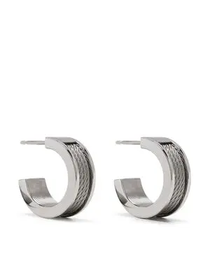CHARRIOL Forever Hoop Earrings - Silver