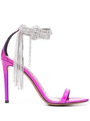 Alexandre Vauthier Diana Crystal-embellished Sandals - Pink