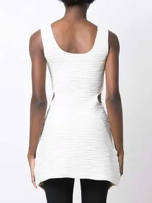 Proenza Schouler Wavy Rib-knit Tank Top
