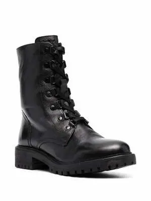 Geox Lace-up Leather Boots
