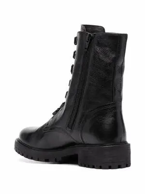 Geox Lace-up Leather Boots