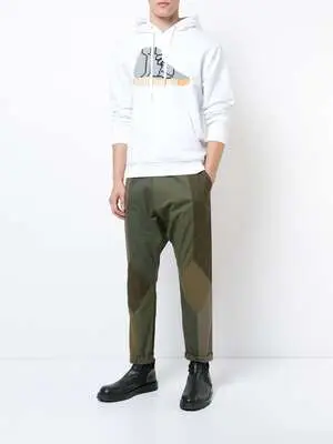 MOSTLY HEARD RARELY SEEN Hi-top Sneaker Hoodie - White