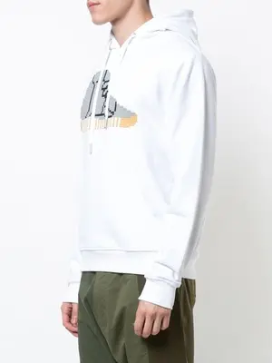 MOSTLY HEARD RARELY SEEN Hi-top Sneaker Hoodie - White