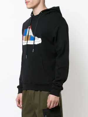 MOSTLY HEARD RARELY SEEN Patchwork Sneaker Hoodie