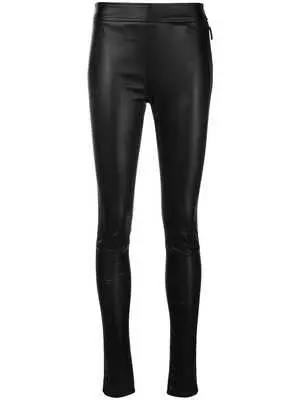 Roberto Cavalli Leather Leggings
