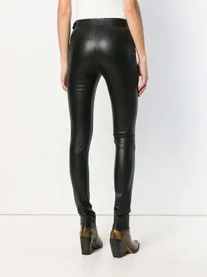 Roberto Cavalli Leather Leggings