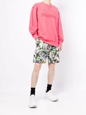 MAUNA KEA Floral-print Track Shorts
