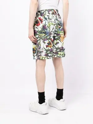 MAUNA KEA Floral-print Track Shorts