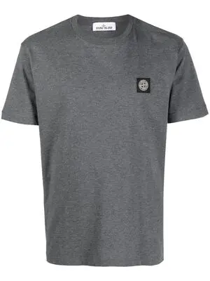 Stone Island Compass Badge Cotton T-shirt