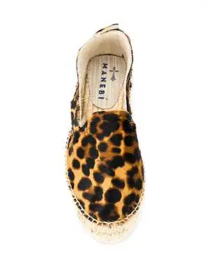 Manebí Leopard Pattern Espadrilles