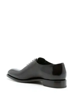 FERRAGAMO Tramezza Leather Derby Shoes