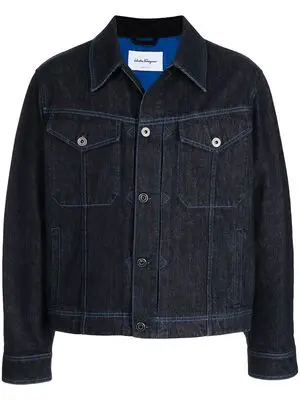 Ferragamo Denim Jackets For Men