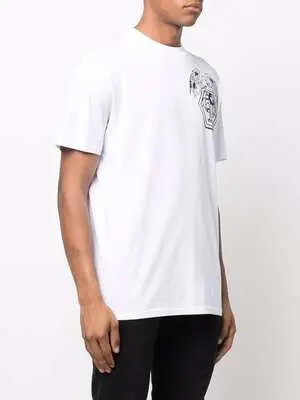 Philipp Plein Hexagon Eagle Logo-print T-shirt
