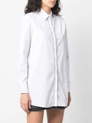 Philipp Plein Crystal-embellished Cotton Shirt