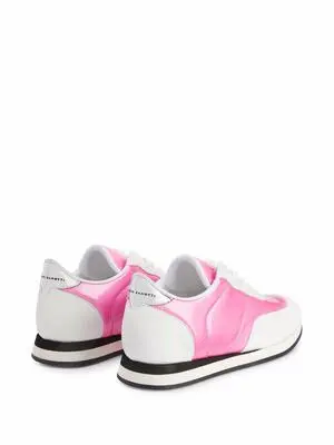 GIUSEPPE ZANOTTI Jimi Running Lace-up Sneakers - Pink