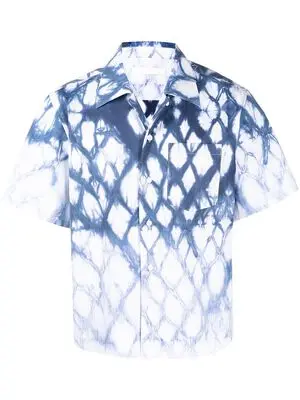 DION LEE Shibori Shirt - Blue