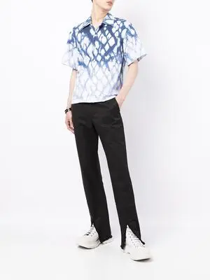 DION LEE Shibori Shirt - Blue