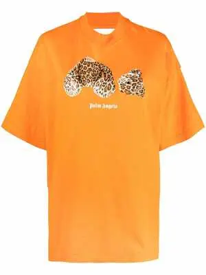 Palm Angels Graphic Print Short Sleeve T-shirt