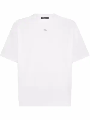 Dolce & Gabbana Logo-plaque T-shirt - White