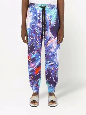 Dolce & Gabbana Luminaire-print Track Trousers - Blue