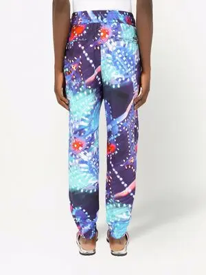 Dolce & Gabbana Luminaire-print Track Trousers - Blue
