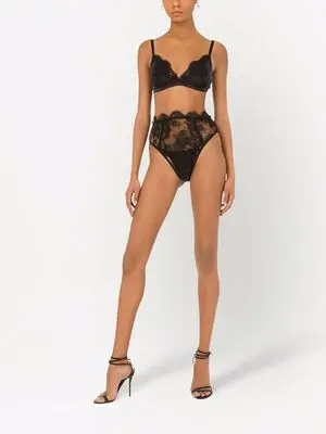 Dolce & Gabbana High-waisted Lace Briefs