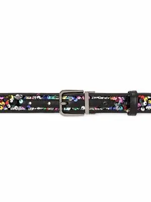 Dolce & Gabbana Sequin Buckle Belt