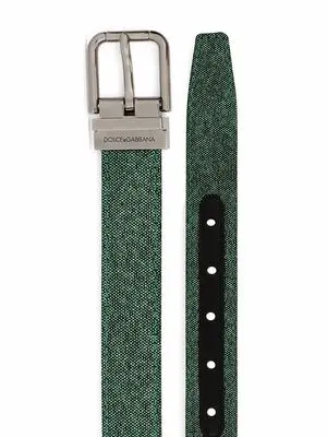 Dolce & Gabbana Metallic Buckle Belt