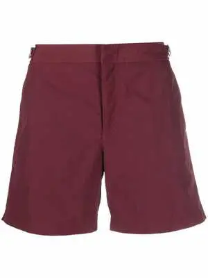 Orlebar Brown Side Buckle Swim Shorts - Red