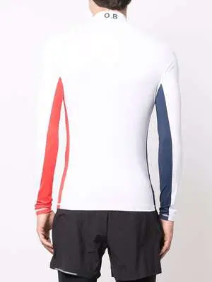 Orlebar Brown Long Sleeve Zip Polo