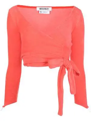 MAISIE WILEN Dramady Tie-fastened Top - Pink