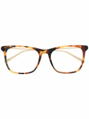 Boucheron Tortoiseshell-effect Optical Glasses - Brown