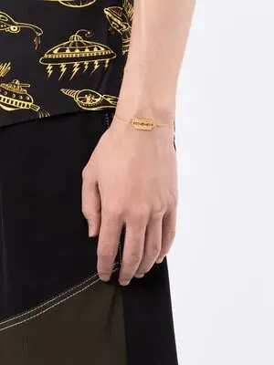 TRUE ROCKS Razor Charm Bracelet - Gold