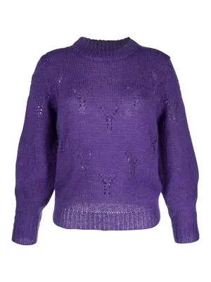 ANTONELLA RIZZA Candy Pointee-knit Jumper