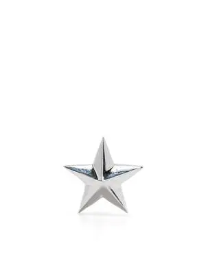 TRUE ROCKS Star Stud Single Earring - Silver
