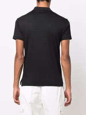 Polo Ralph Lauren Embroidered-logo Polo Shirt - Black