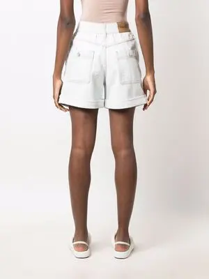 Kenzo High-waisted Denim Shorts