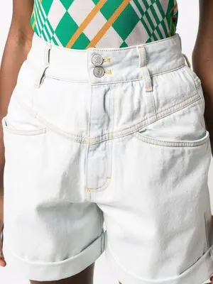 Kenzo High-waisted Denim Shorts