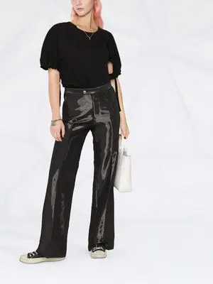 Yohji Yamamoto Puff-sleeve T-shirt