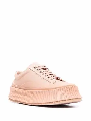 JIL SANDER Chunky-sole Low-top Sneakers - Pink