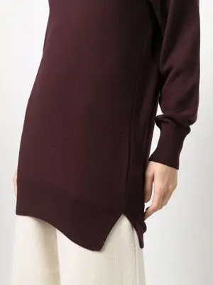 PAULA Name V-neck Cashmere Jumper - Red