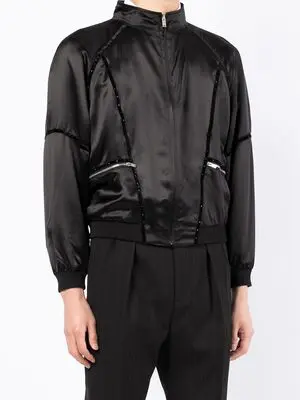 Saint Laurent Teddy 80s Zip Bomber Jacket