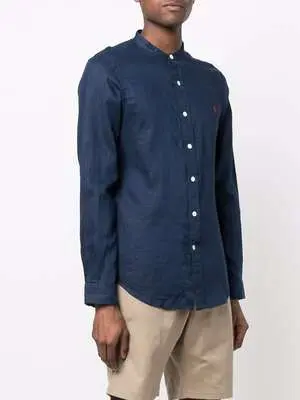 Polo Ralph Lauren Polo Pony Linen Shirt - Blue