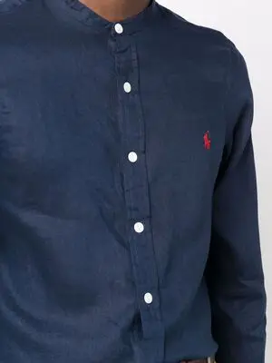 Polo Ralph Lauren Polo Pony Linen Shirt - Blue