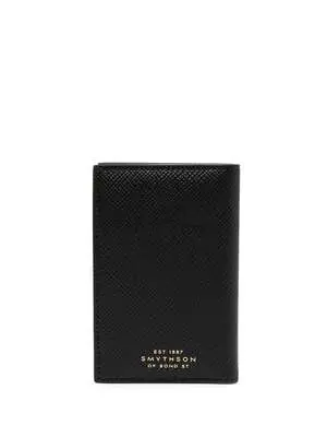 Smythson Logo-print Leather Cardholder