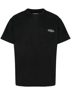 WOOYOUNGMI Logo-embroidered Cotton T-shirt