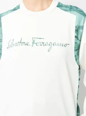 FERRAGAMO Embroidered Logo Sweatshirt