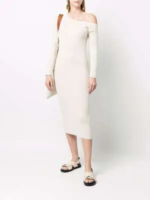 PAULA Asymmetric Knit Dress