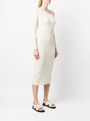 PAULA Asymmetric Knit Dress
