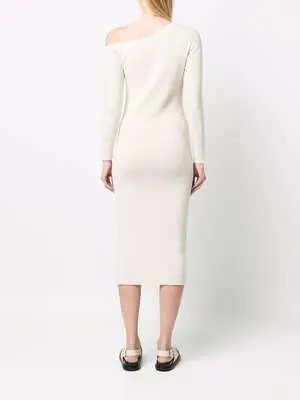 PAULA Asymmetric Knit Dress